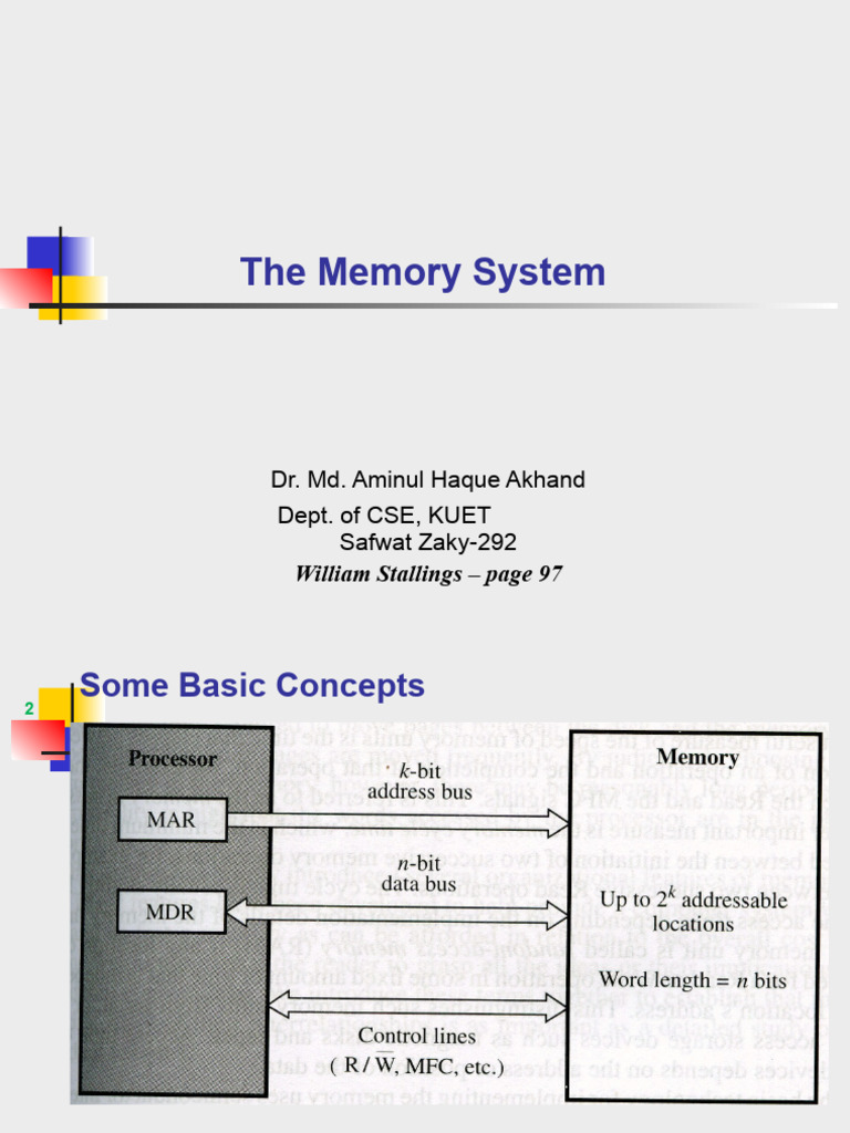Memory System | Download Free PDF | Cpu Cache | Cache (Computing)