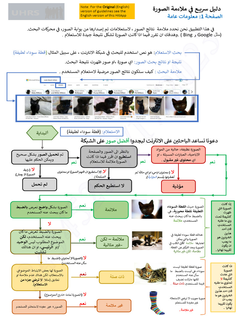 Image Result Relevance v1.4 Guidelines Arabic Version | PDF