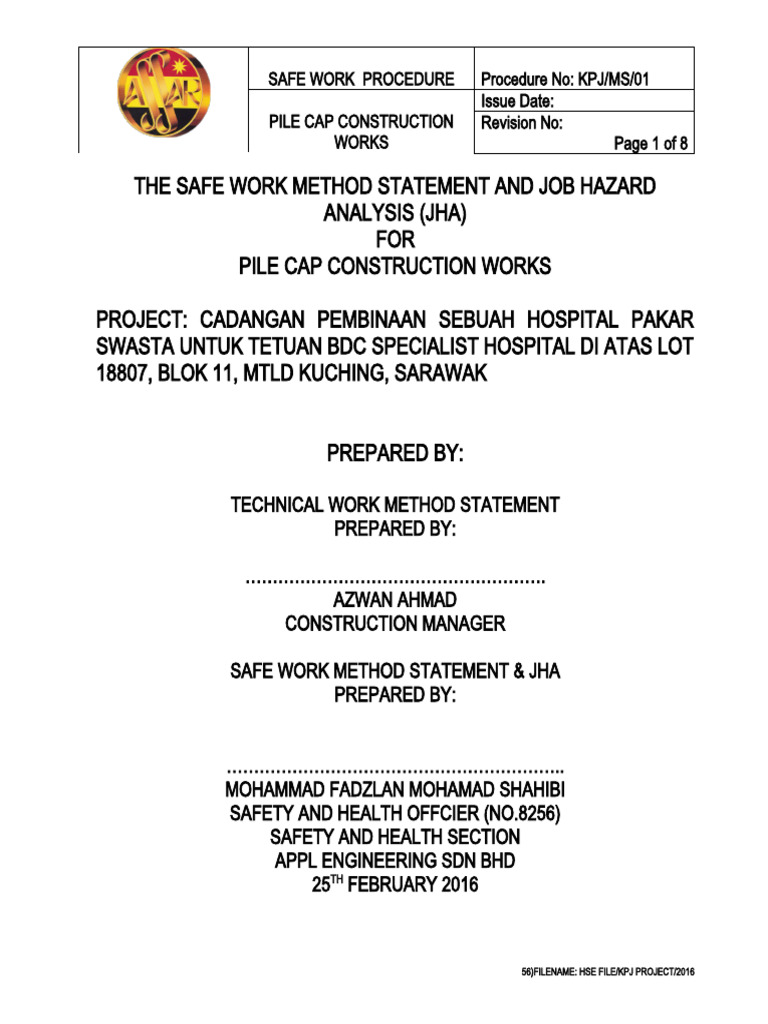 WMS Jha For Piling and Foundation Works | Download Free PDF | Concrete | Deep Foundation