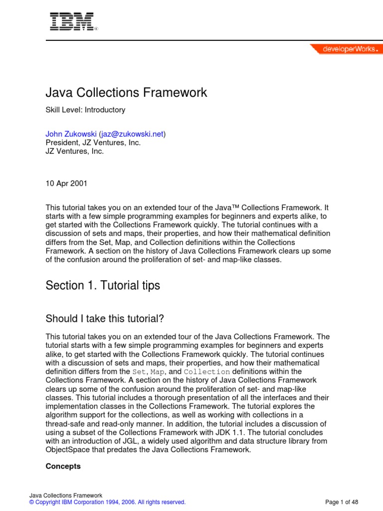 IBM Collections A4 | PDF | Method (Computer Programming) | Application ...