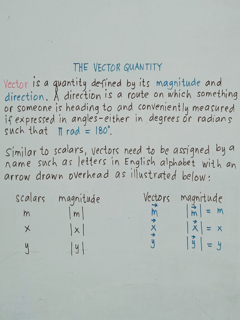 Slide03 The Vector Quantity Pdf