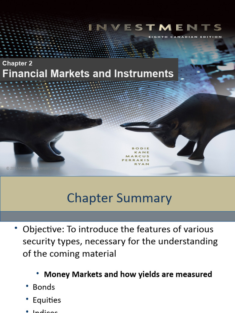 Financial Markets and Instruments Overview | PDF | Money Market | Stock ...