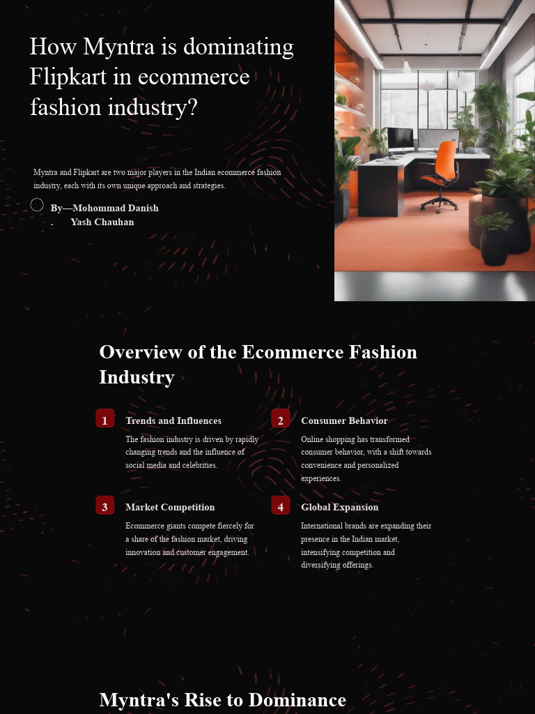 Myntra's Fashion Dominance | PDF | Brand | E Commerce