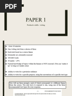Guidelines for IB English B Paper 1 | PDF | Rhetoric | Essays