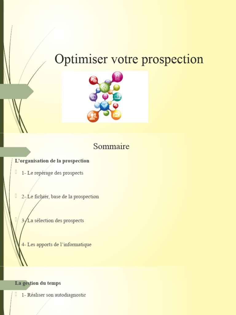 Optimiser Votre Prospection | PDF | Marketing direct | Logiciel