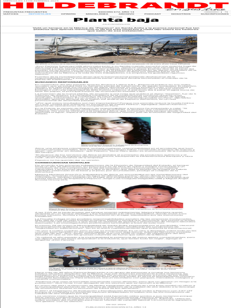 Hildebrandt en Sus Trece | PDF