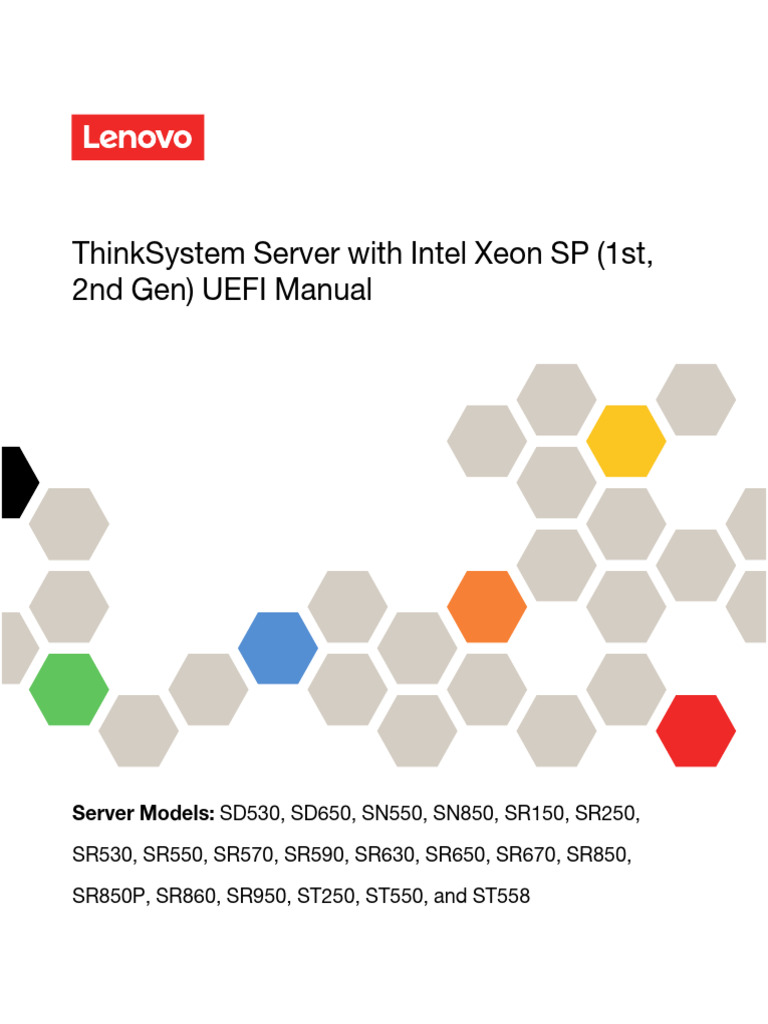 Lenovo uefi_setting_guide | PDF | Booting | Command Line Interface