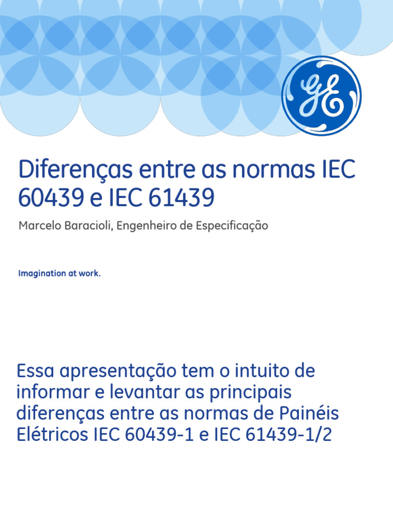 Diferenas Entre As Normas Iec 60439 e Iec 61439 | PDF | Rede elétrica ...
