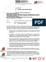 Oficio Multiple #D000012-2025-Oggrh-Minsa | PDF | Perú | Economias