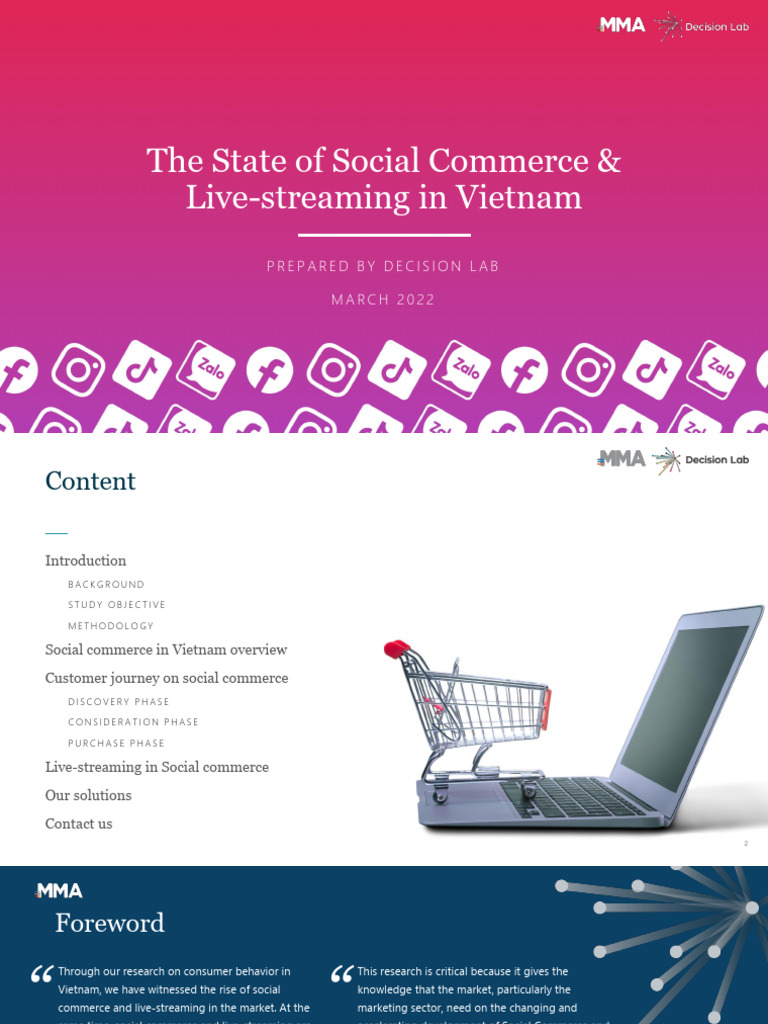 The State of Social Commerce and Live-streaming in Vietnam | PDF ...