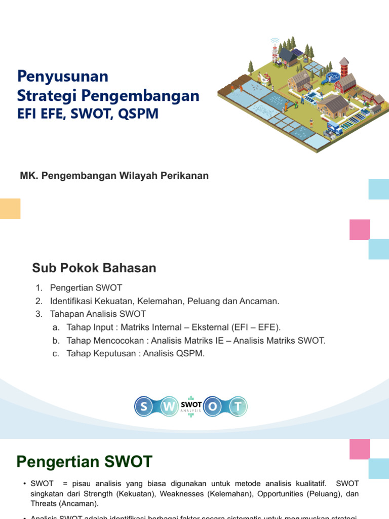 Penyusunan Strategi SWOT | PDF