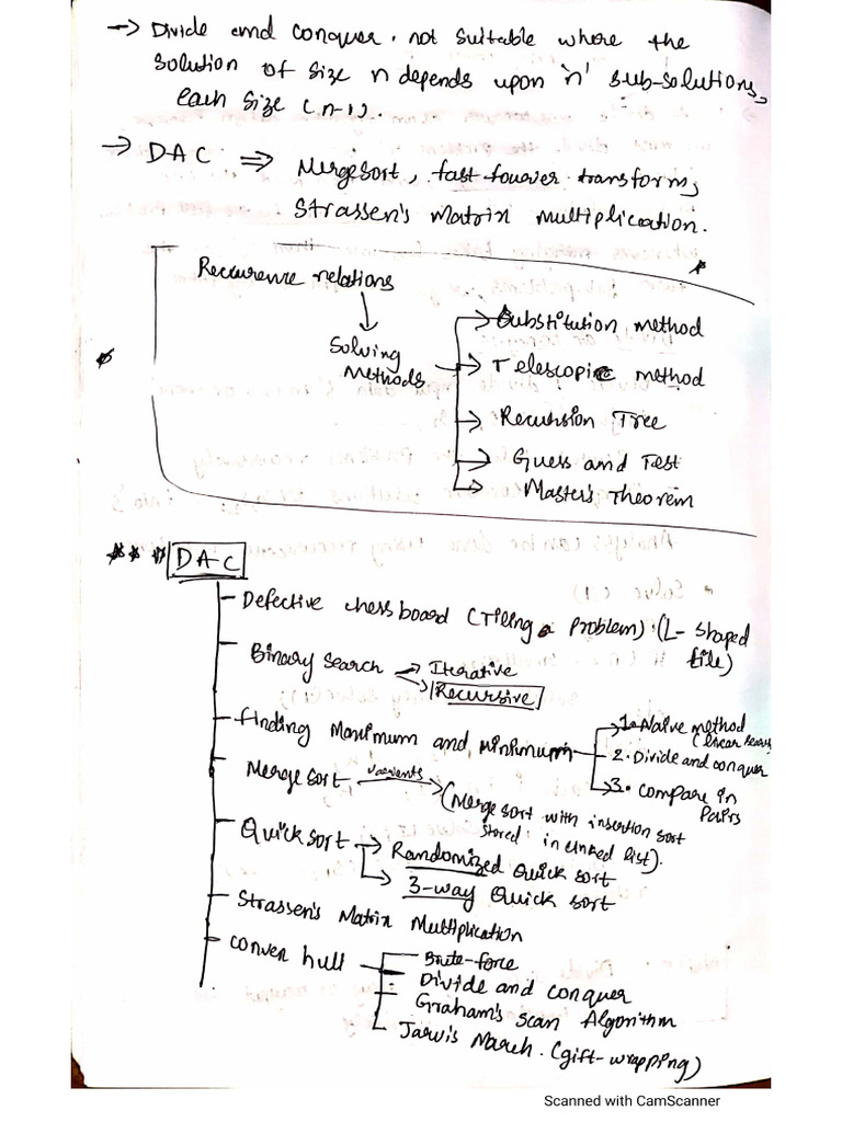 Daa Notes | PDF