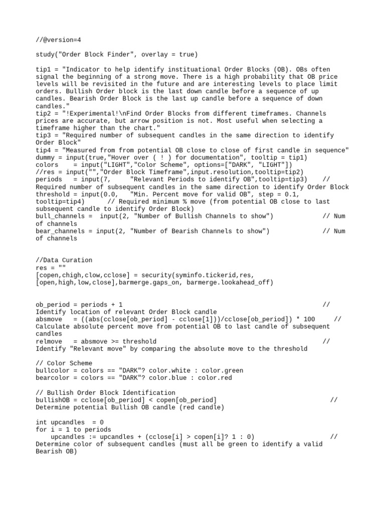 Order Bloc Finder | PDF | Teaching Methods & Materials | Computers