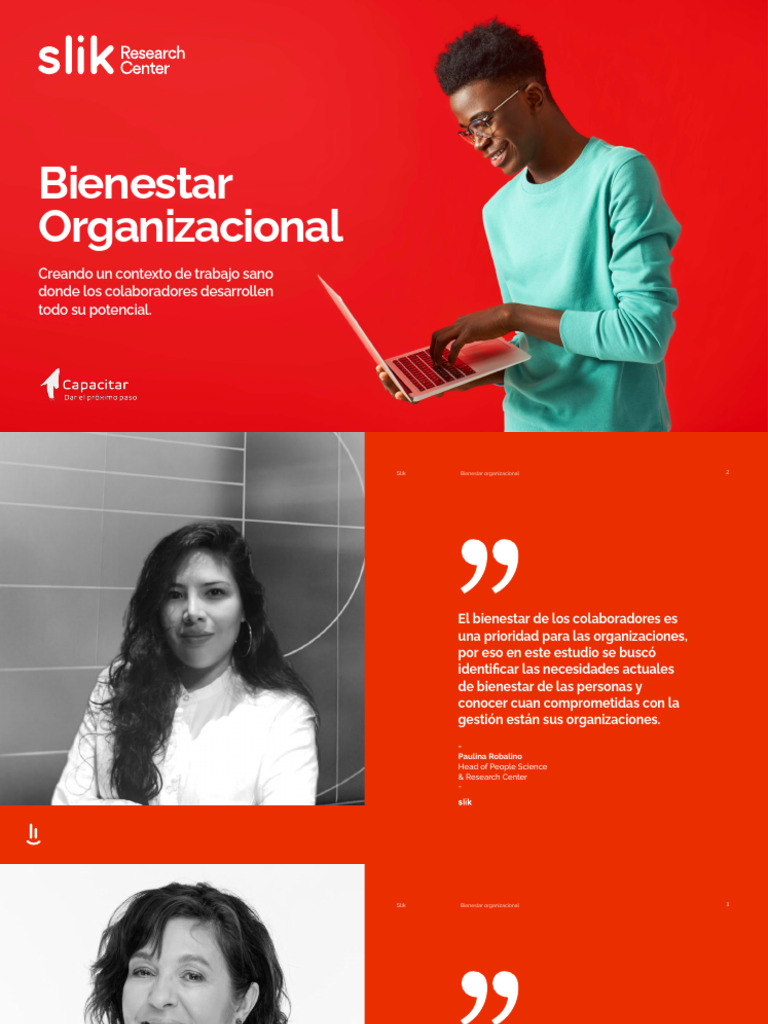 Bienestar Organizacional: Claves y Estrategias | PDF | Las emociones ...