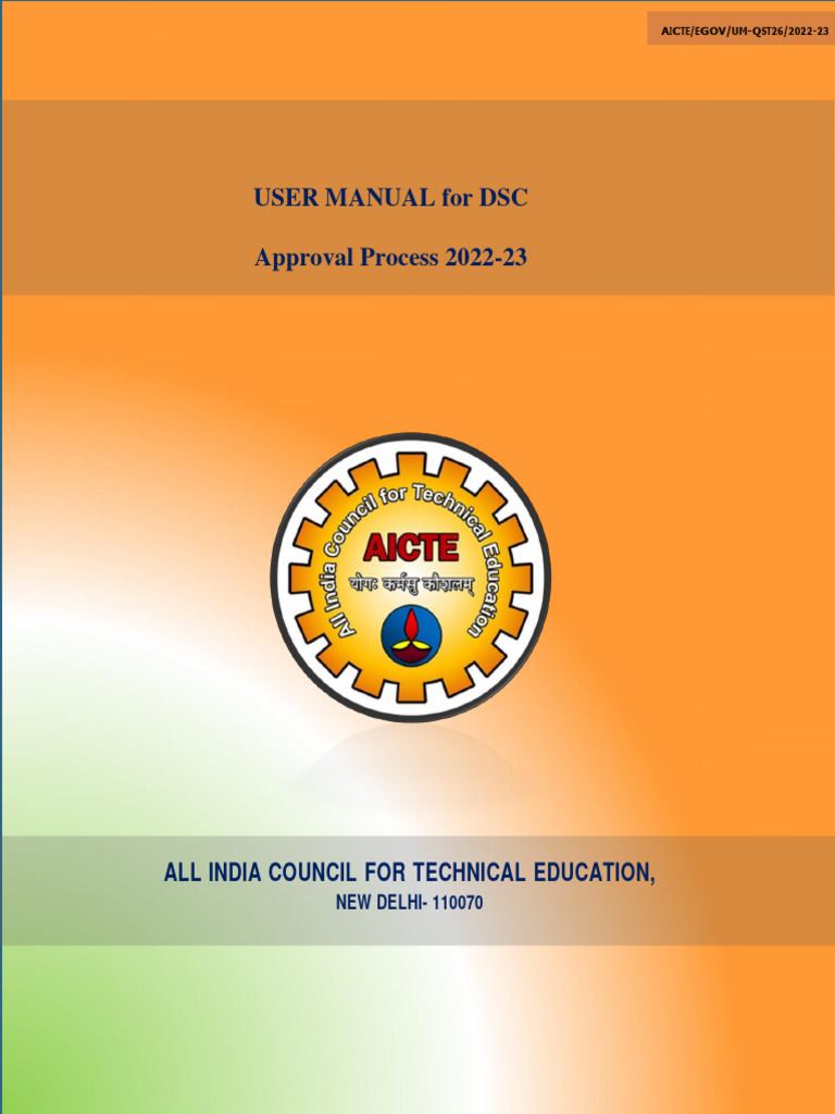 DSC User Manual for Approval Process | PDF | Icon (Computing) | Button ...