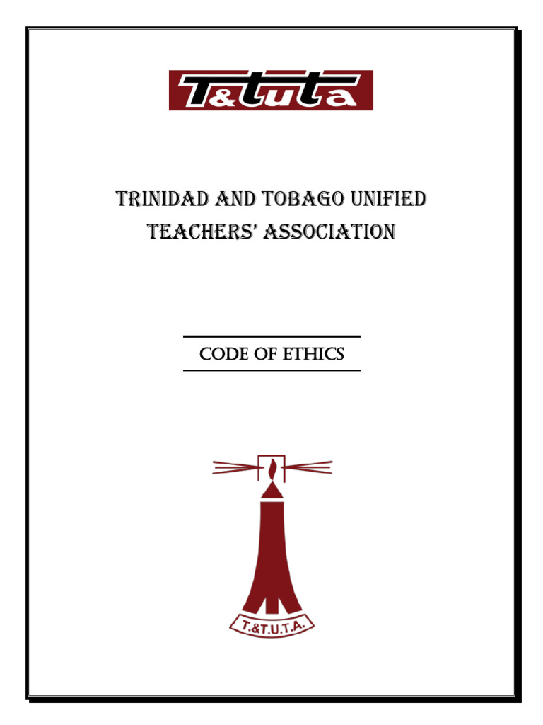 TTUTA Code Ethics | PDF | Teachers | Profession