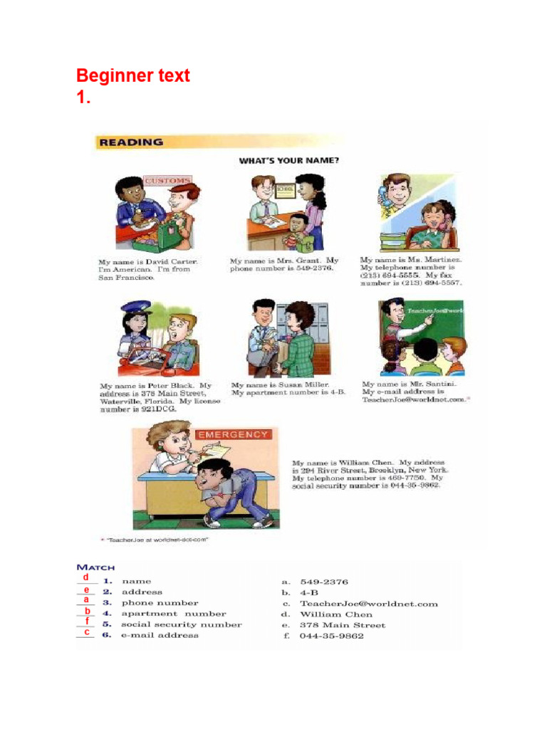 Reading Section | PDF