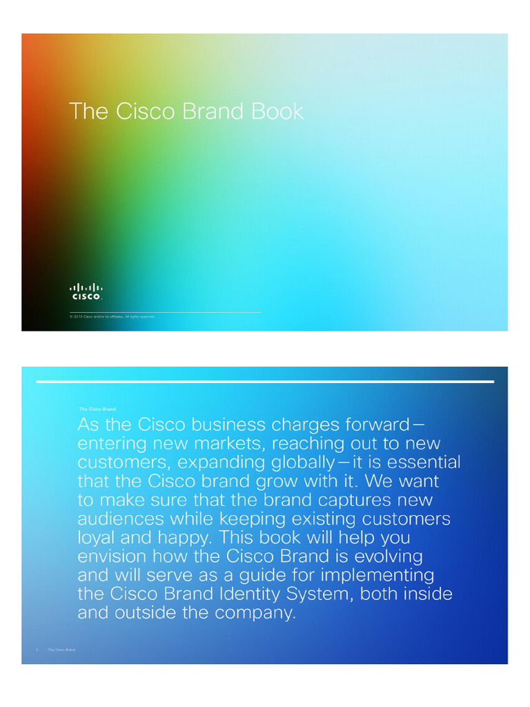 Cisco Brand Book | PDF
