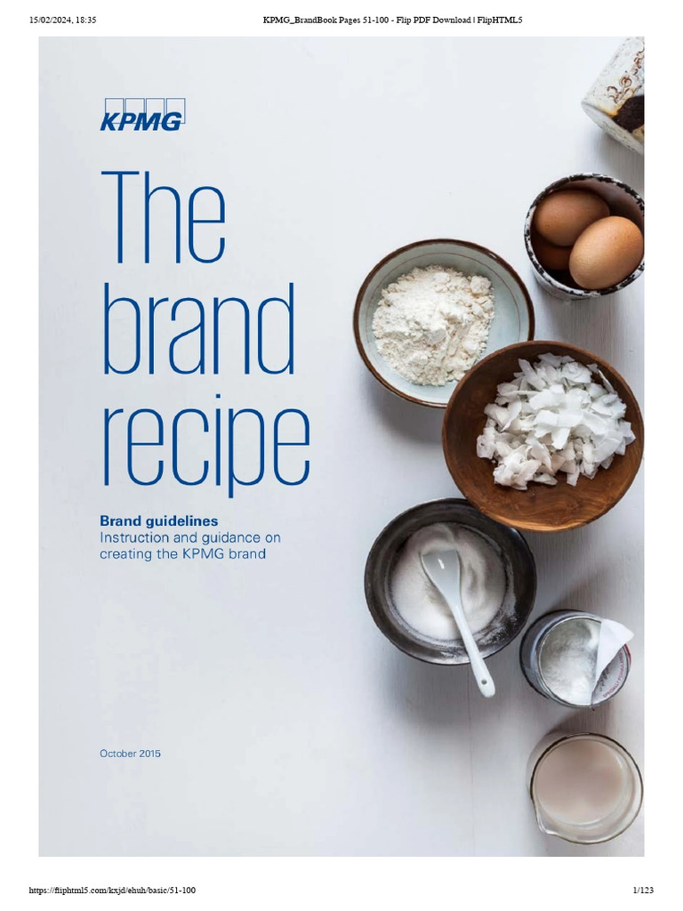 KPMG BrandBook | PDF | Business