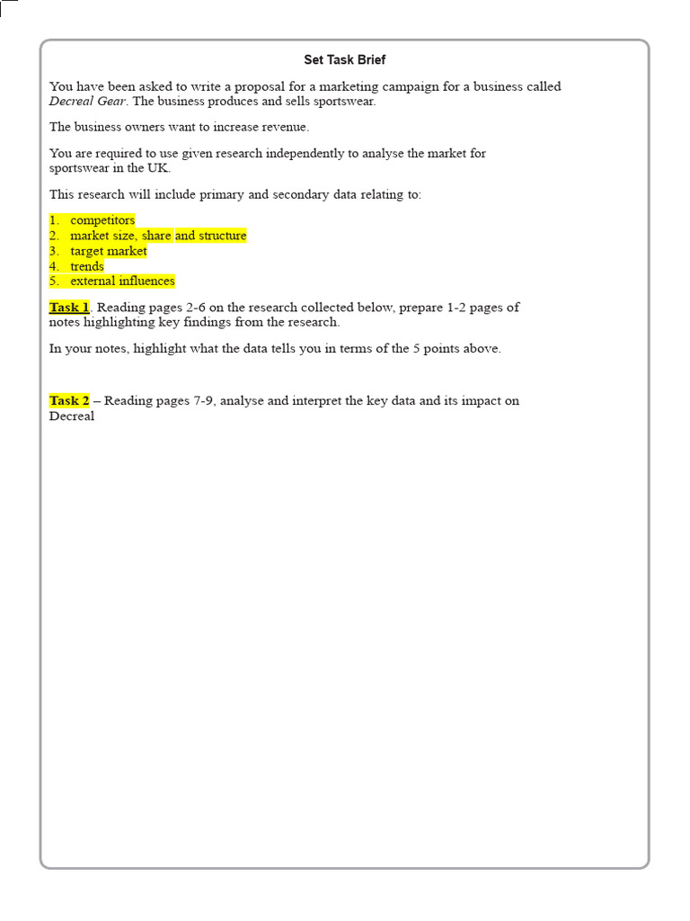 Decreal Exam Paper 2022 | PDF | Brand | Nike