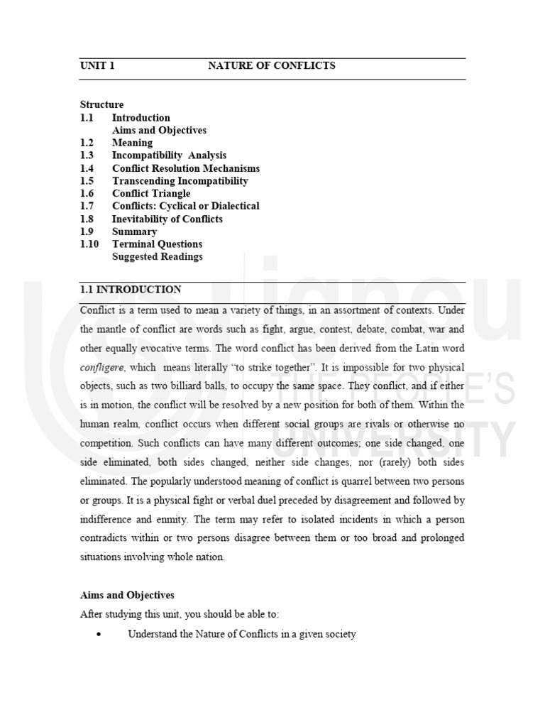 Block 1 | PDF | Aggression | Instinct