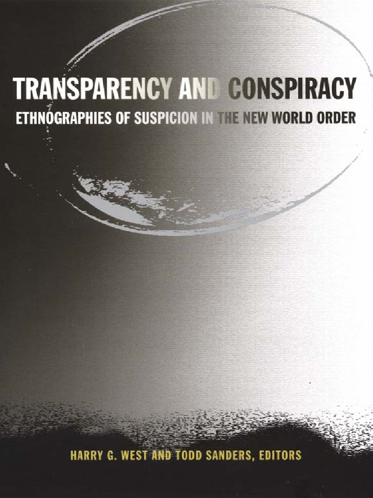 Transparency and Conspiracy | PDF | Conspiracy Theory | Modernization ...