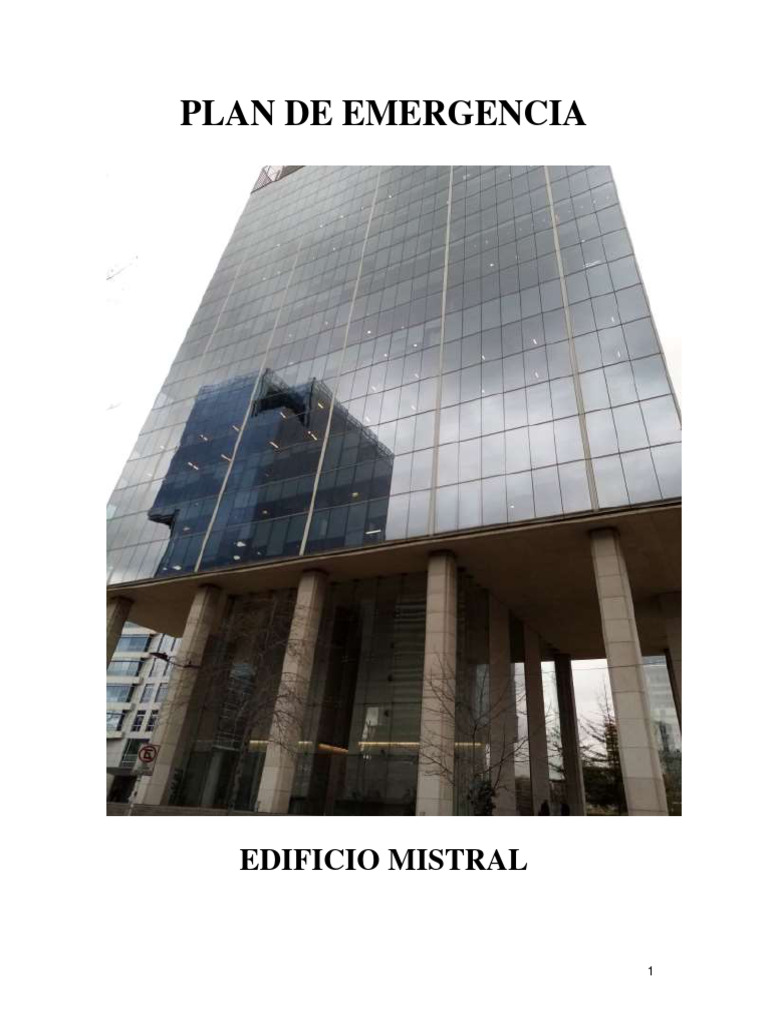 Plan De Emergencia Edificio Pdf Sistema De Rociadores Contra 5128
