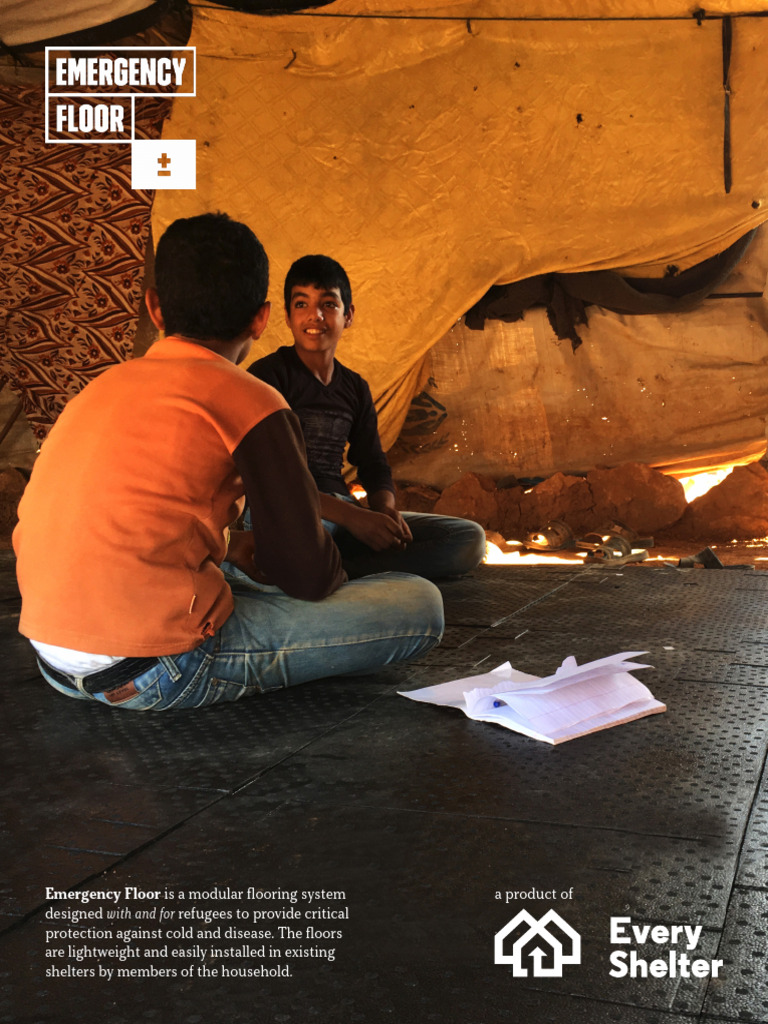 Emergency Floor: Insulated Refugee Flooring | PDF | Building Insulation
