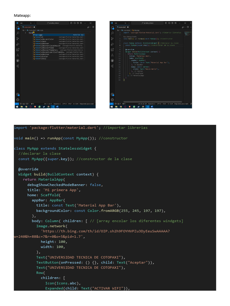 Flutter Producto2 | PDF | Software Development | Computer Programming