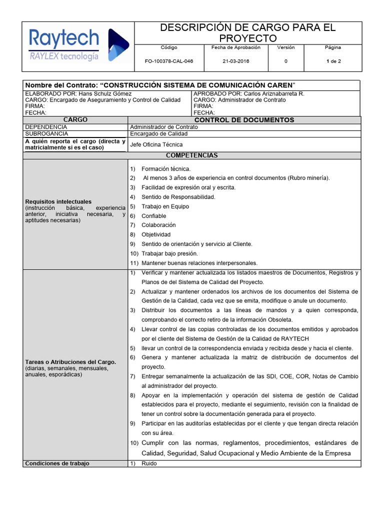 Control de Documentos | PDF | Gestión de la calidad | Calidad (comercial)