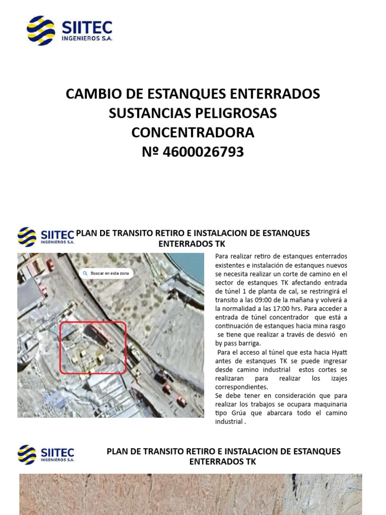 plan de transito siitec | PDF