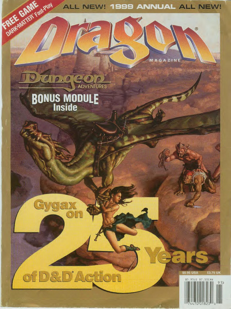 Dragon Magazine Annual 4, 1999 | PDF | Dungeons & Dragons | Forgotten Realms