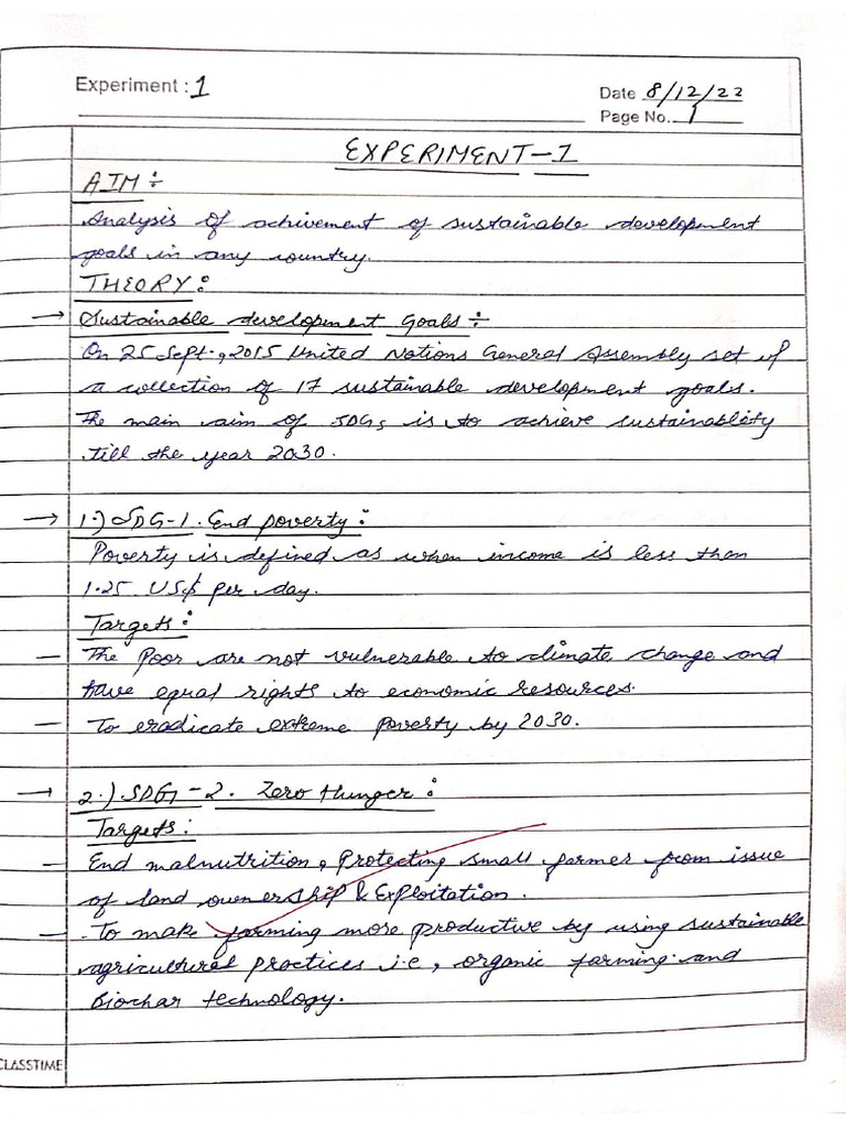Evs Notes and Practical File | PDF
