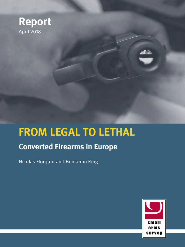 Small Arms Survey From Legal To Lethal Converted Firearms in Europe ...