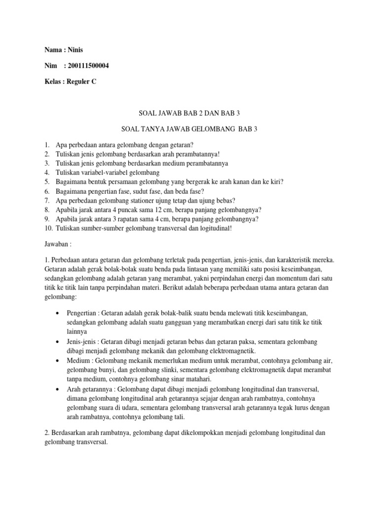 Kuis Bab 2 Dan Bab 3 - NINIS | PDF | Ilmu Sosial | Seni