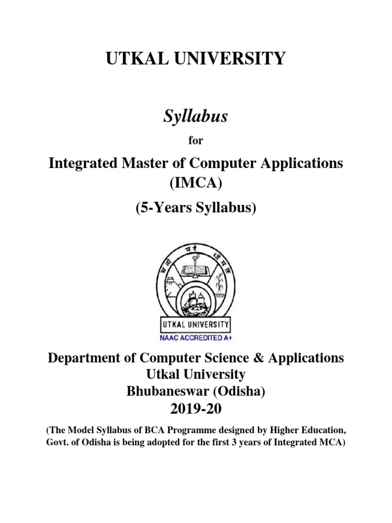 5 Years Imca Syllabus Pdf Pointer Computer Programming Method