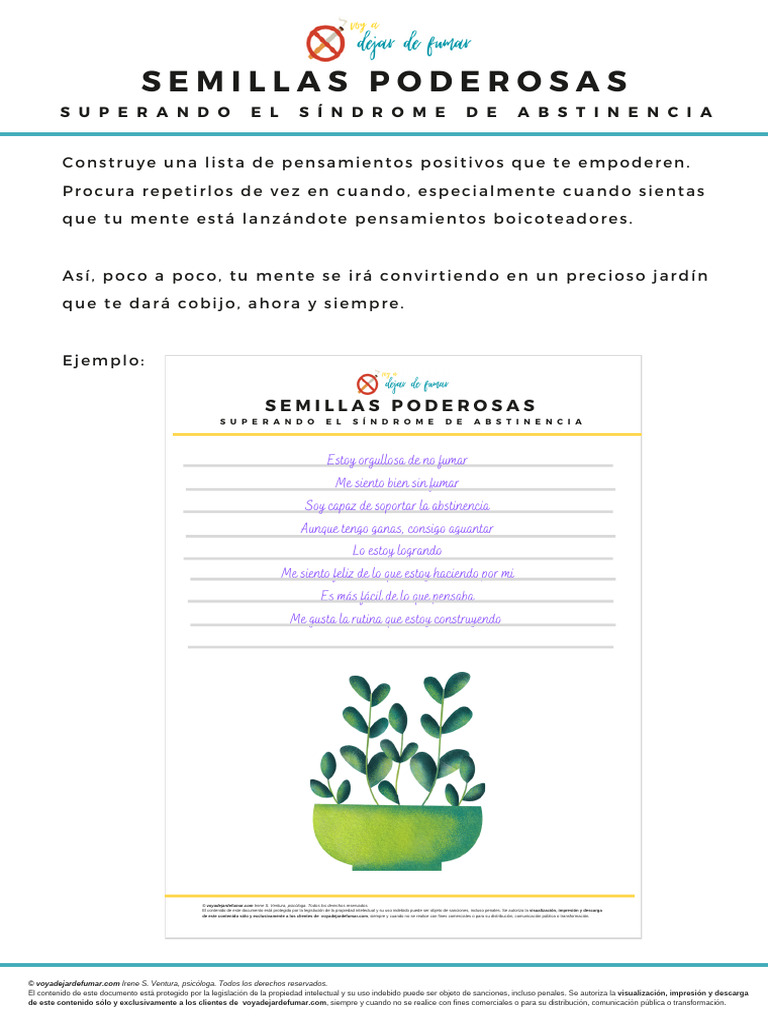 6 Semillas Poderosas - Voyadejardefumar | PDF