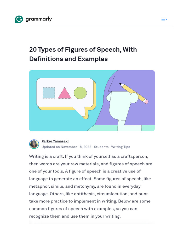 20 Figures of Speech Explained | PDF | Metaphor | Irony