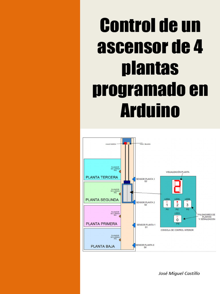 Ascensor de 4 Plantas | PDF | Ascensor | Microcontrolador