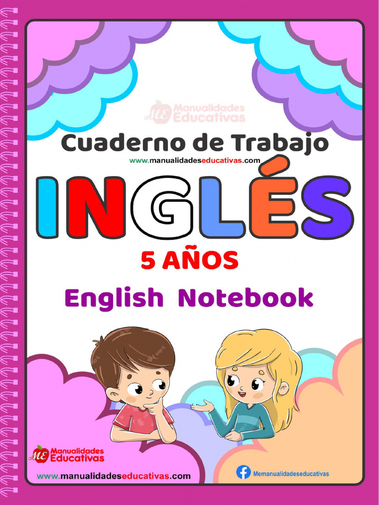Cuaderno de Inglés para Niños de 5 Años | PDF