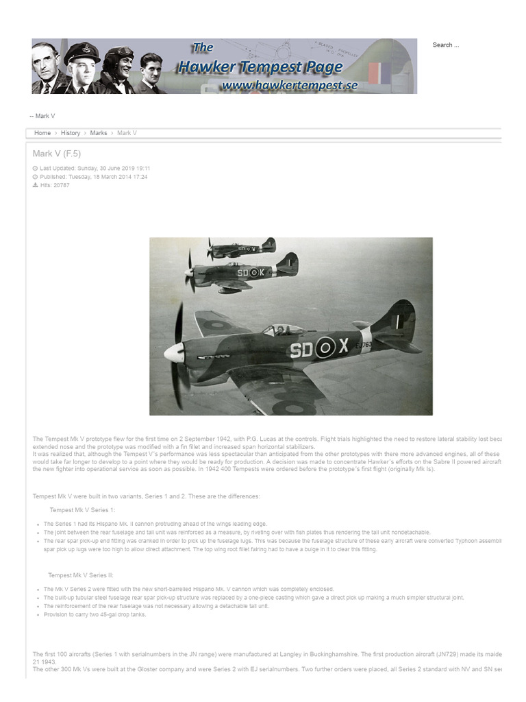 Mark V | PDF | Wing Configurations | Monoplane