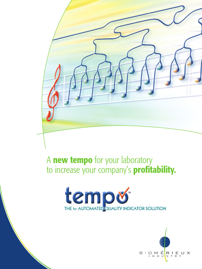 TEMPO ® Brochure - Biomerieux | PDF | Bacteria | Growth Medium