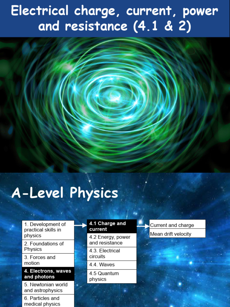 Intro To Electricity Powerpoint (4.1 & 4.2) | Download Free PDF ...