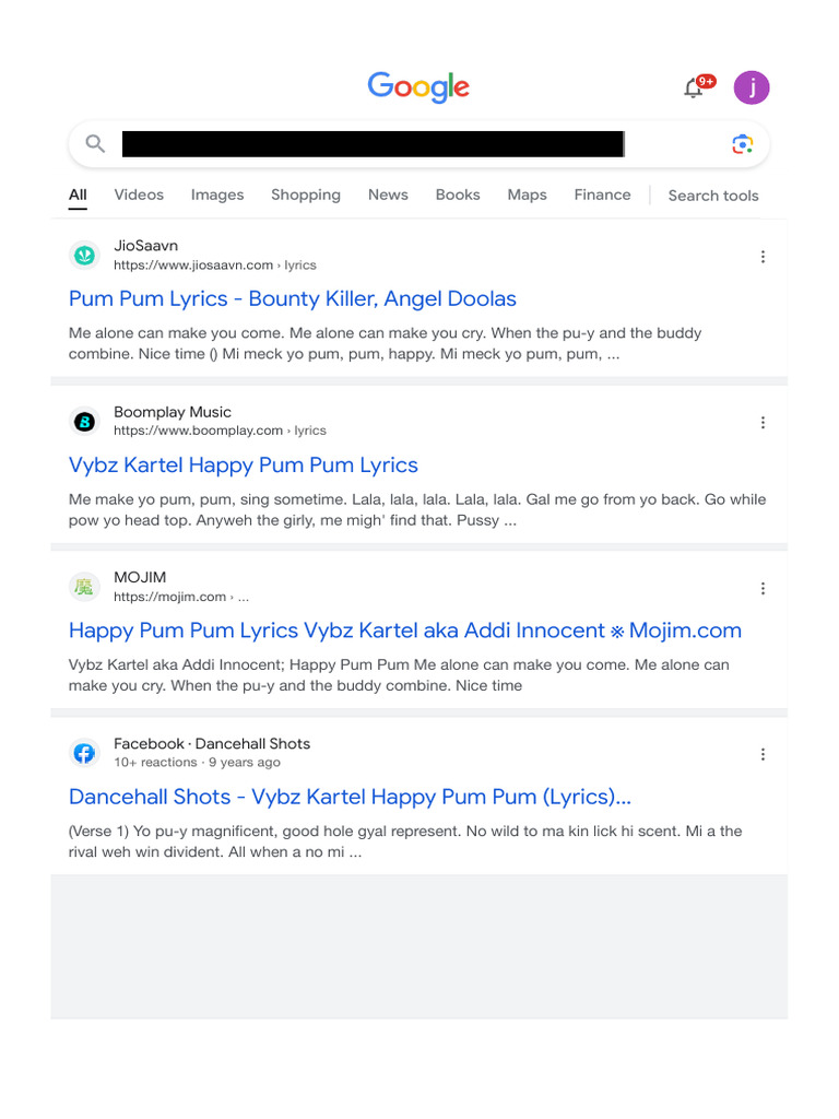 Girlee Pum Pum Lyrics - Google Search | PDF | Jamaican Music | Jamaican ...