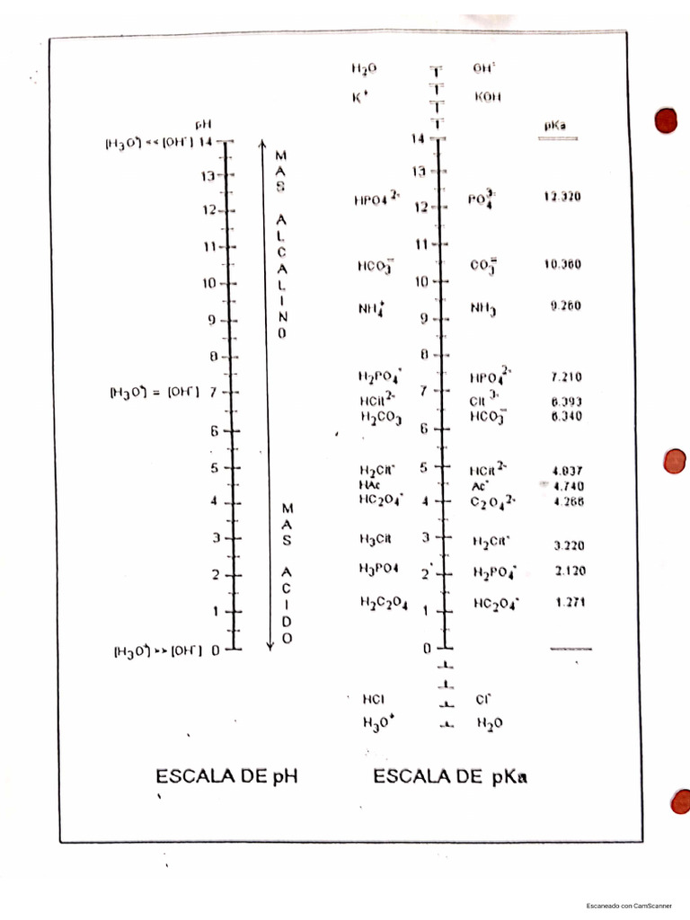 Escala de Pka | PDF