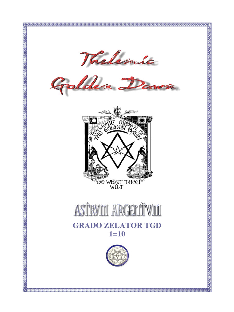 01 Grado Zelator V02 | PDF | Altar | Zodíaco