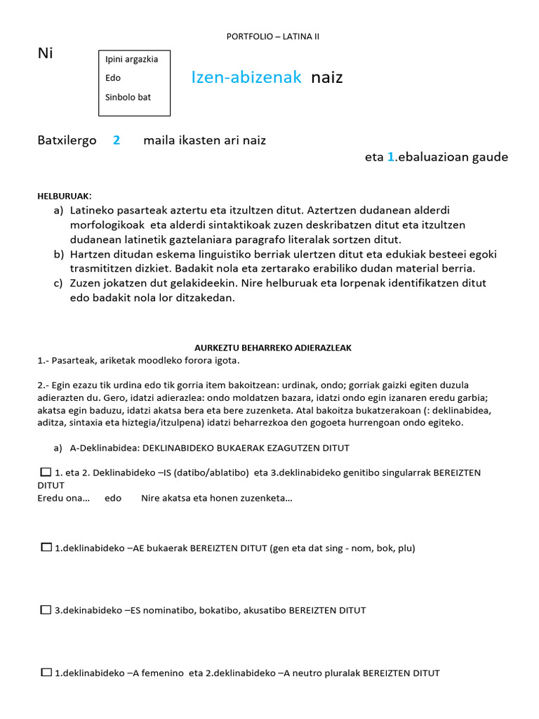 Portfolio 1. Eba | PDF