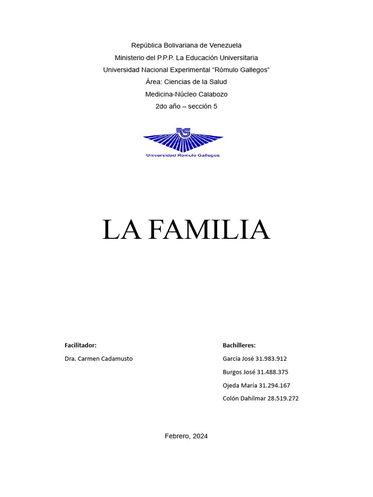 La Familia Como Sistema | PDF | Familia | Sistema