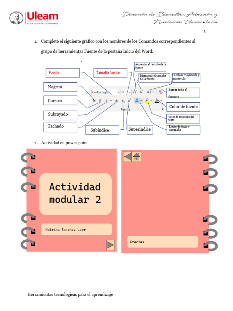 Actividad Modular 2 | PDF | Aprendizaje