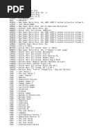 Wii Game ID Codes ROUGH LIST | PDF | Mario | Leisure